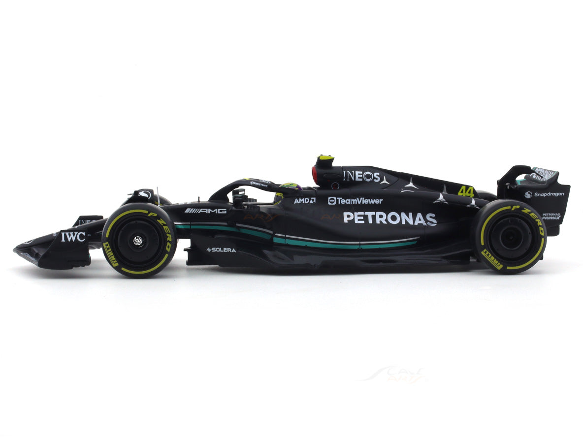 2023 Mercedes-AMG W14 E #44 Lewis Hamilton 1:24 Bburago Formula 1 ...