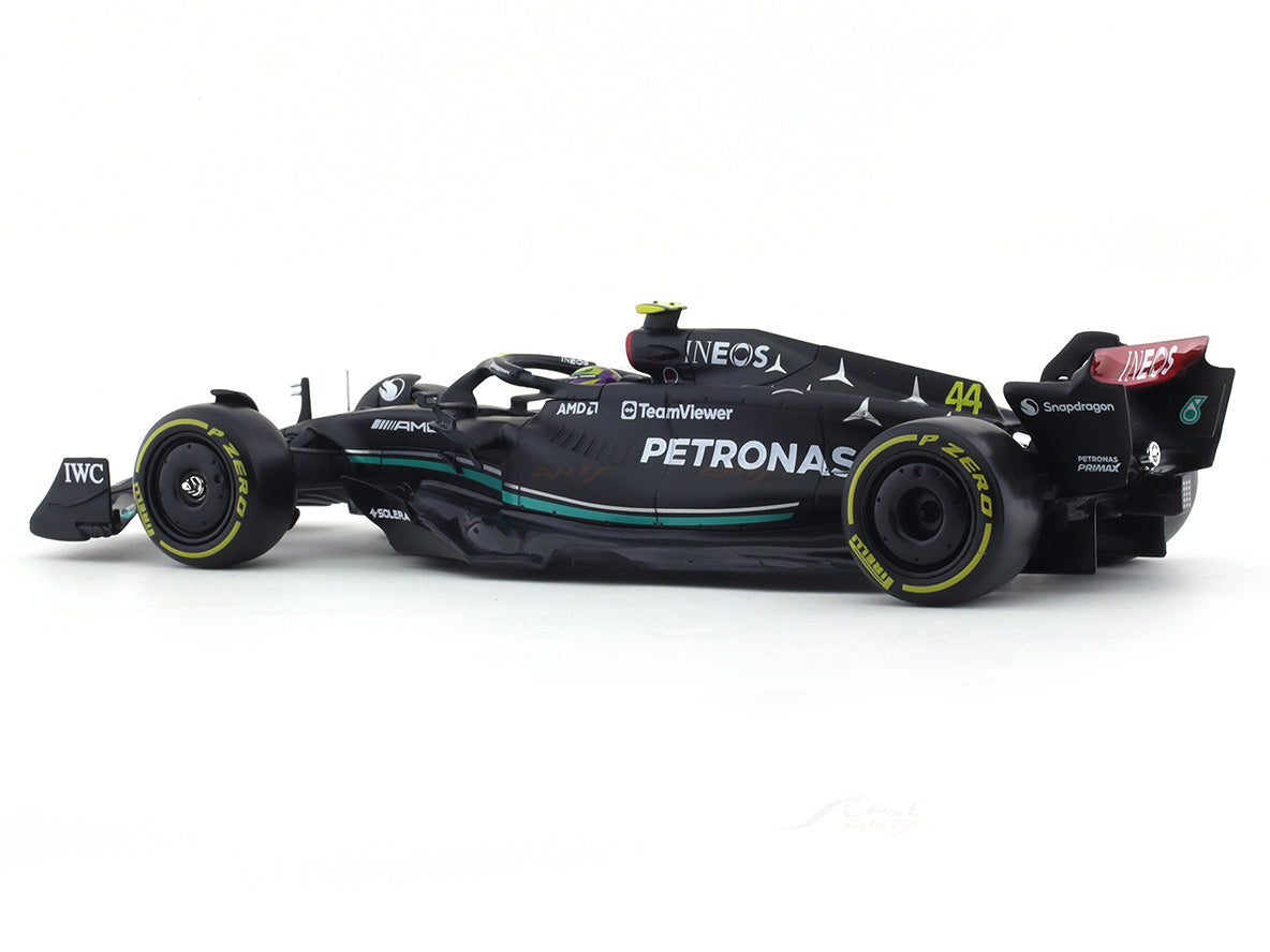 2023 Mercedes-AMG W14 E #44 Lewis Hamilton 1:24 Bburago Formula 1 ...