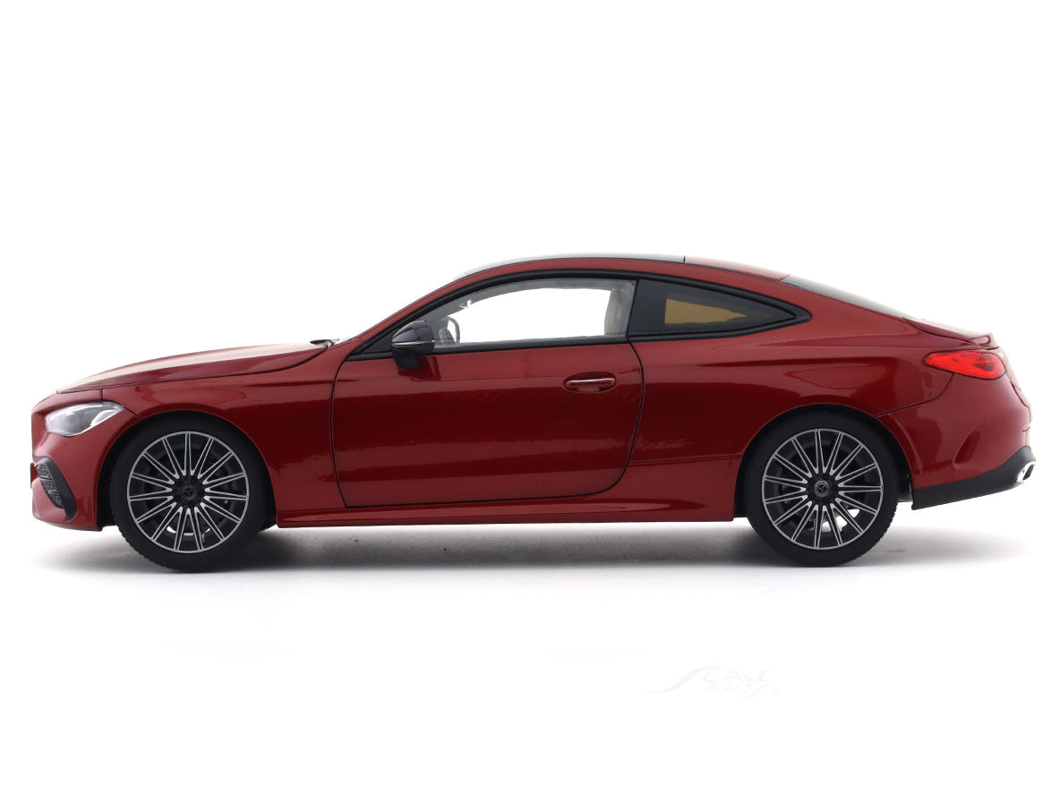 2023 Mercedes-Benz AMG-Line CLE Coupe C236 red 1:18 Norev diecast Scale ...