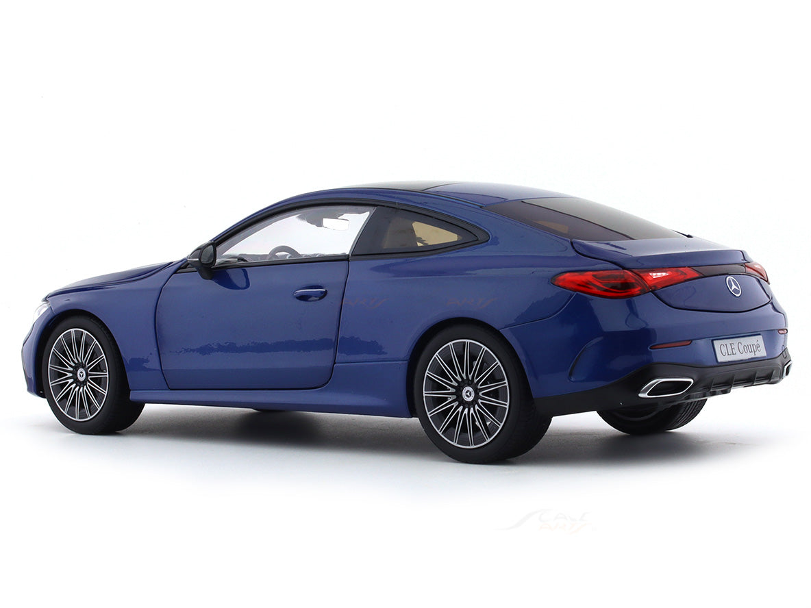 2023 Mercedes-Benz AMG-Line CLE C236 blue 1:18 Norev diecast Scale ...