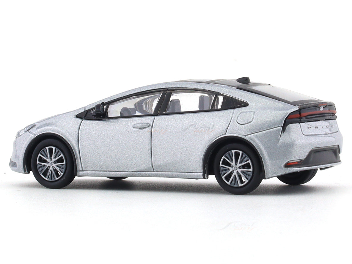 2023 Toyota Prius Cutting edge silver 1:64 Para64 diecast scale model ...