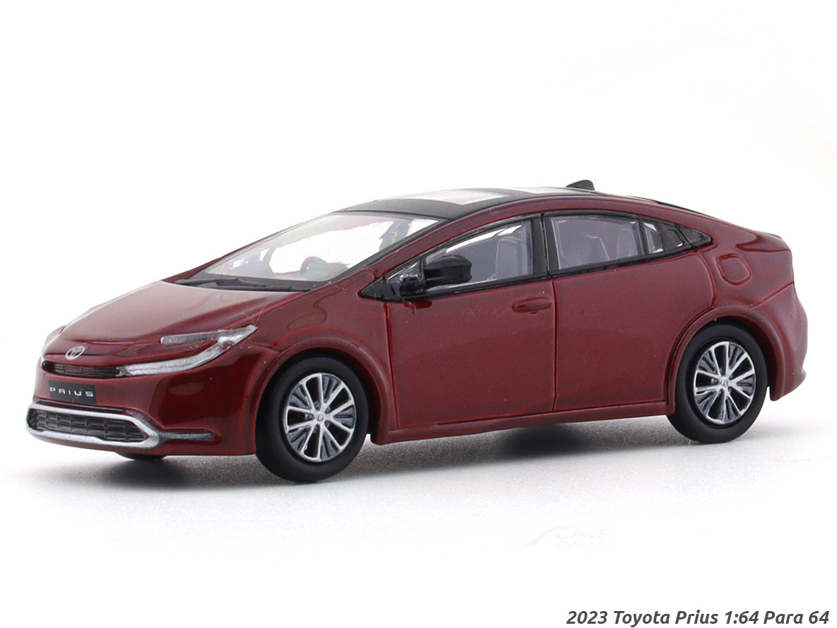 2023 Toyota Prius Red 1:64 Para64 licensed diecast scale model car ...
