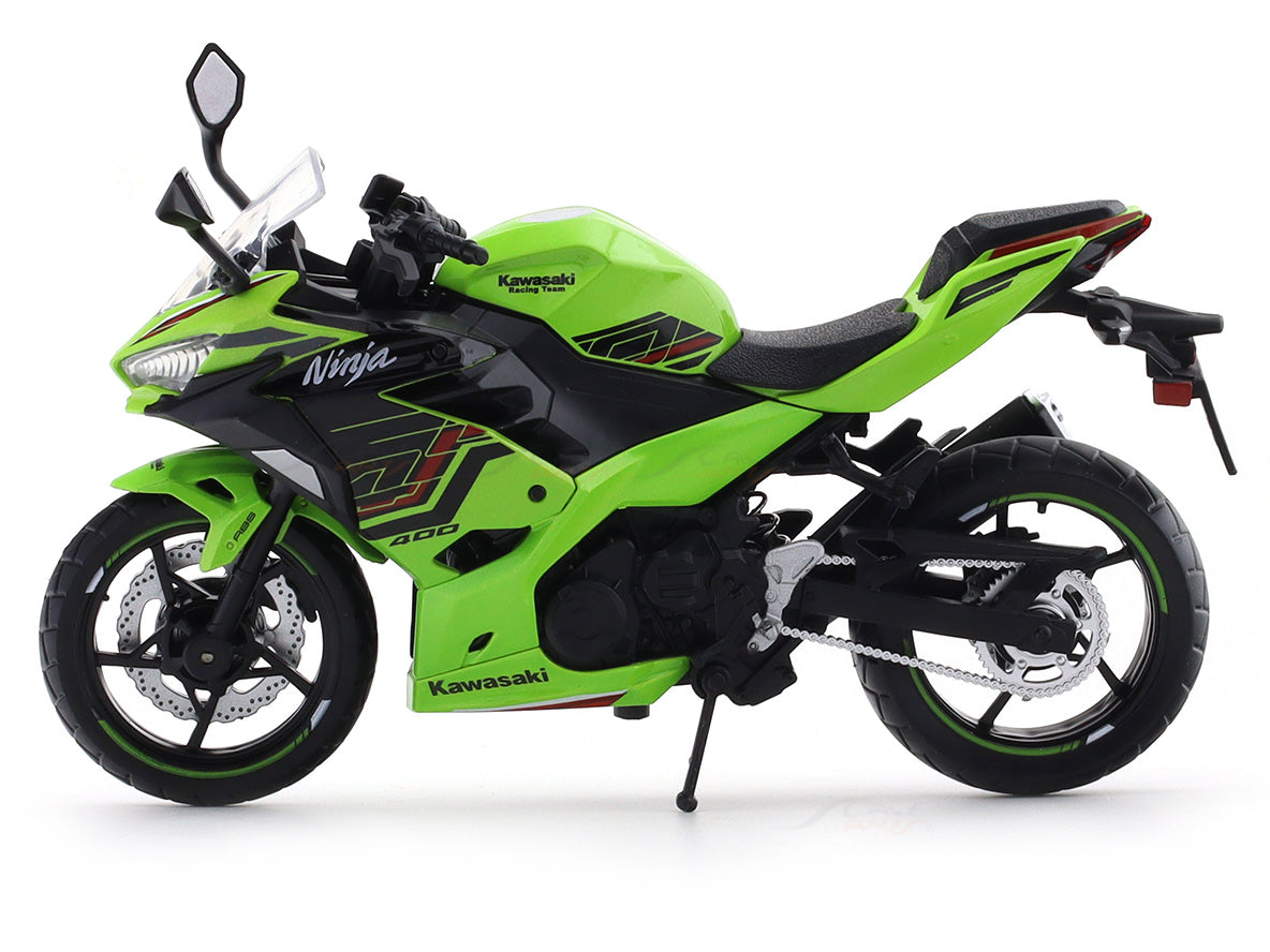 2023 Kawasaki Ninja 400 1:12 MSZ Licensed Diecast Scale Model Bike ...