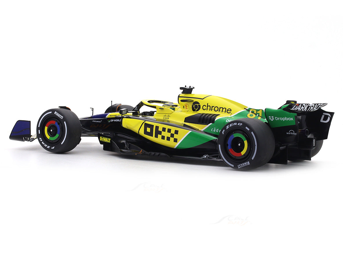 2024 McLaren MCL38 Monaco GP O Piastri 1:18 Solido licensed diecast ...