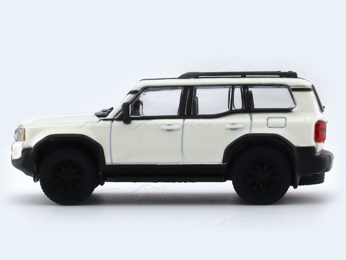2024 Toyota Land Cruiser 250 Prado White 1:64 Para64 licensed diecast ...