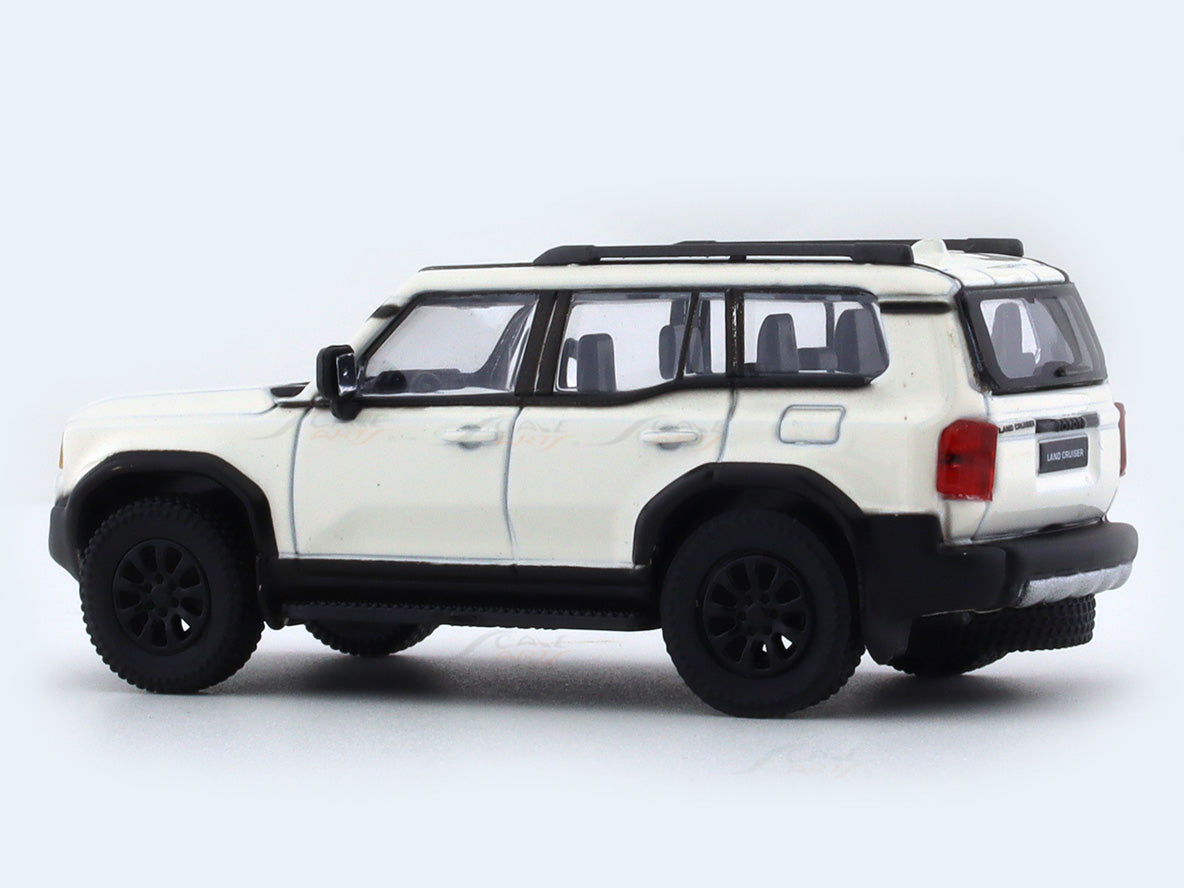 2024 Toyota Land Cruiser 250 Prado White 1:64 Para64 licensed diecast ...