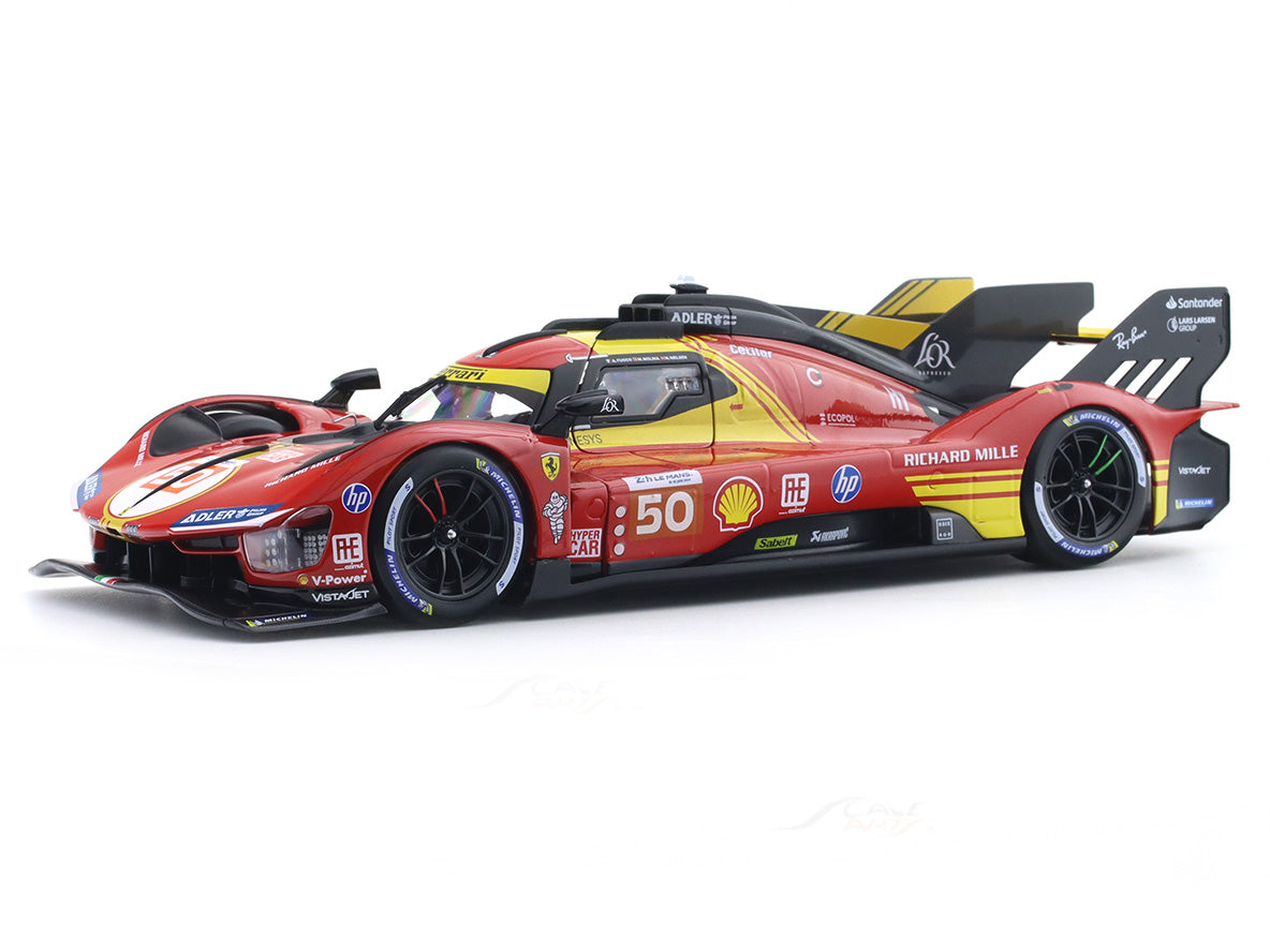 2024 Ferrari 499P #50 Winner 24H Le Mans 1:18 Bburago Licensed Diecast ...