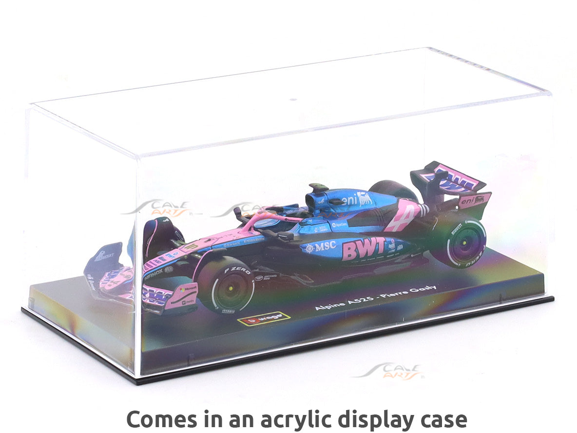 2025 Alpine A525 P Gasly Monaco GP 1:43 Bburago licensed Formula 1 ...