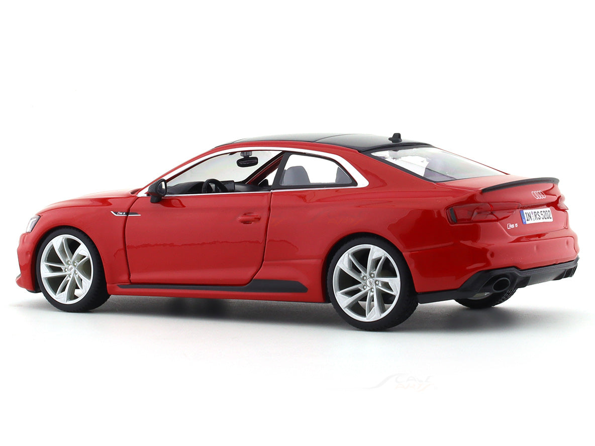 Audi RS 5 Coupe Red 1:24 Bburago licensed diecast Scale Model car ...