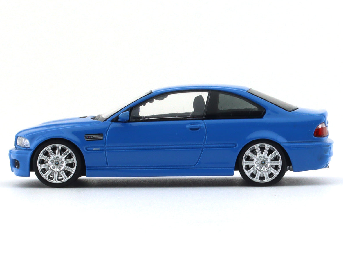 BMW M3 CSL E46 blue 1:64 Stance Hunters diecast scale model car | Scale ...