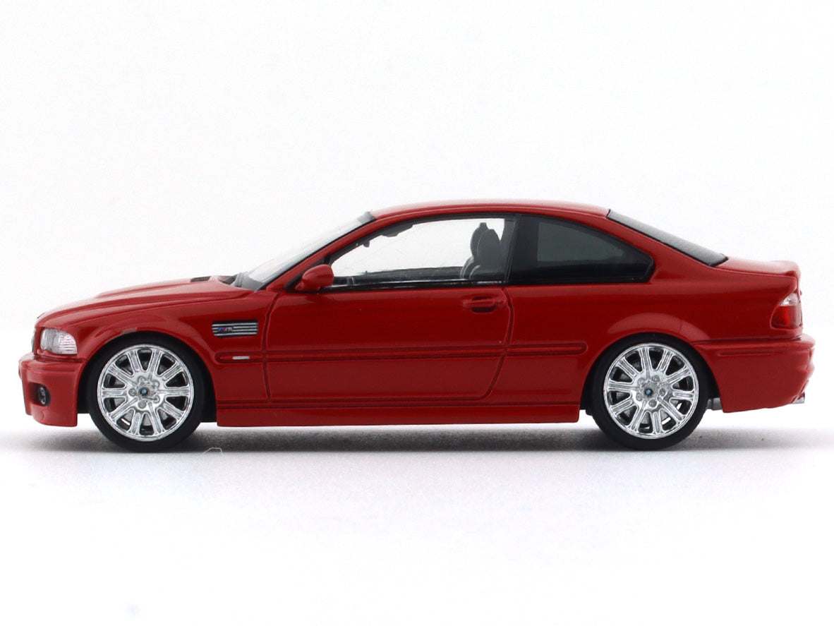BMW M3 CSL E46 red 1:64 Stance Hunters diecast scale model car | Scale ...