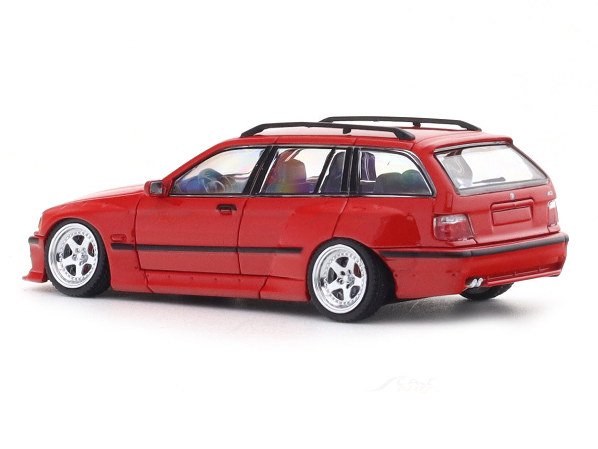 BMW M3 E36 red 1:64 Mortal diecast scale model miniature car ...