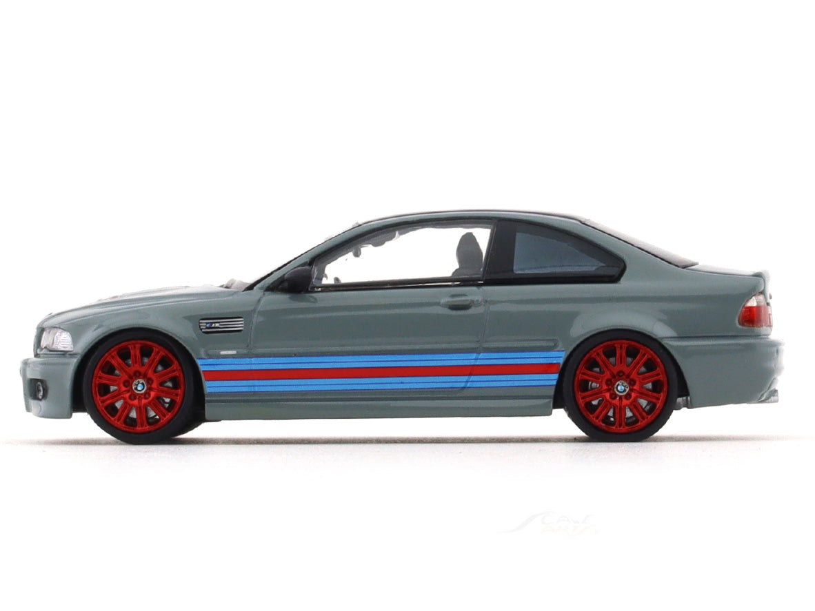 BMW M3 E46 Martini grey 1:64 Stance Hunters diecast scale model ...