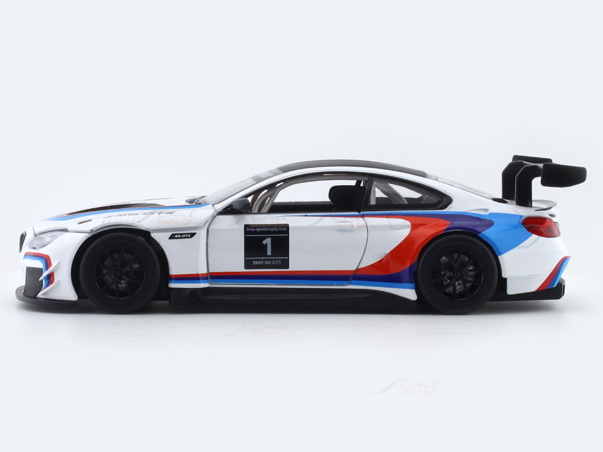 BMW M6 GT3 No. 1 1:24 MSZ licensed diecast Scale Model car collectible ...