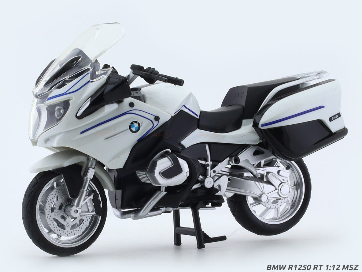 BMW R1250 RT white 1:12 MSZ licensed diecast scale model bike ...