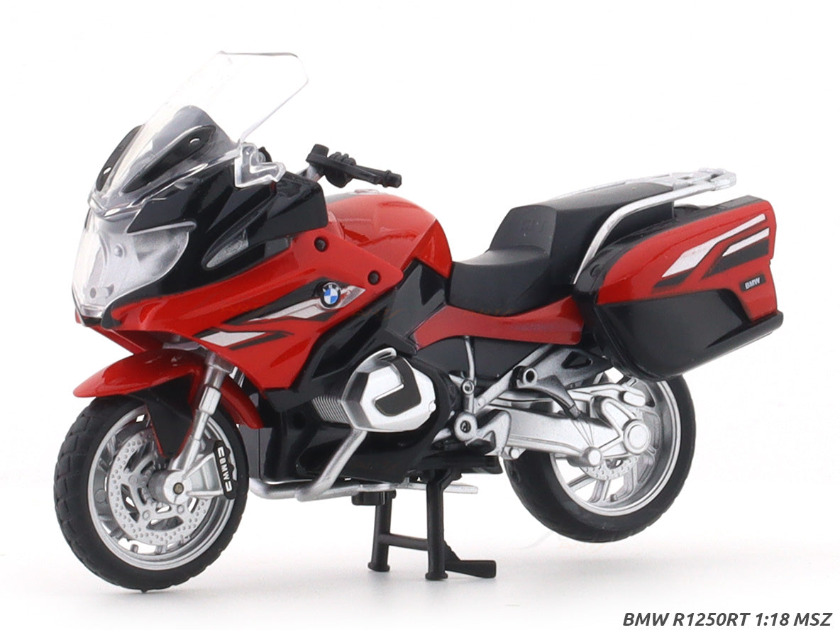 BMW R1250RT red 1:18 MSZ licensed diecast scale model bike collectible ...