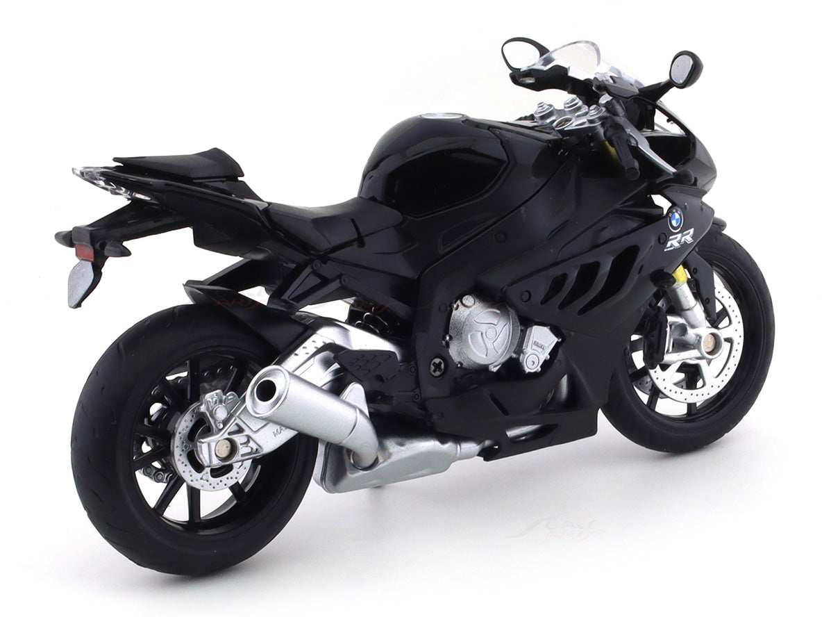 BMW S1000 RR Black 1:12 MSZ licensed diecast scale model bike ...