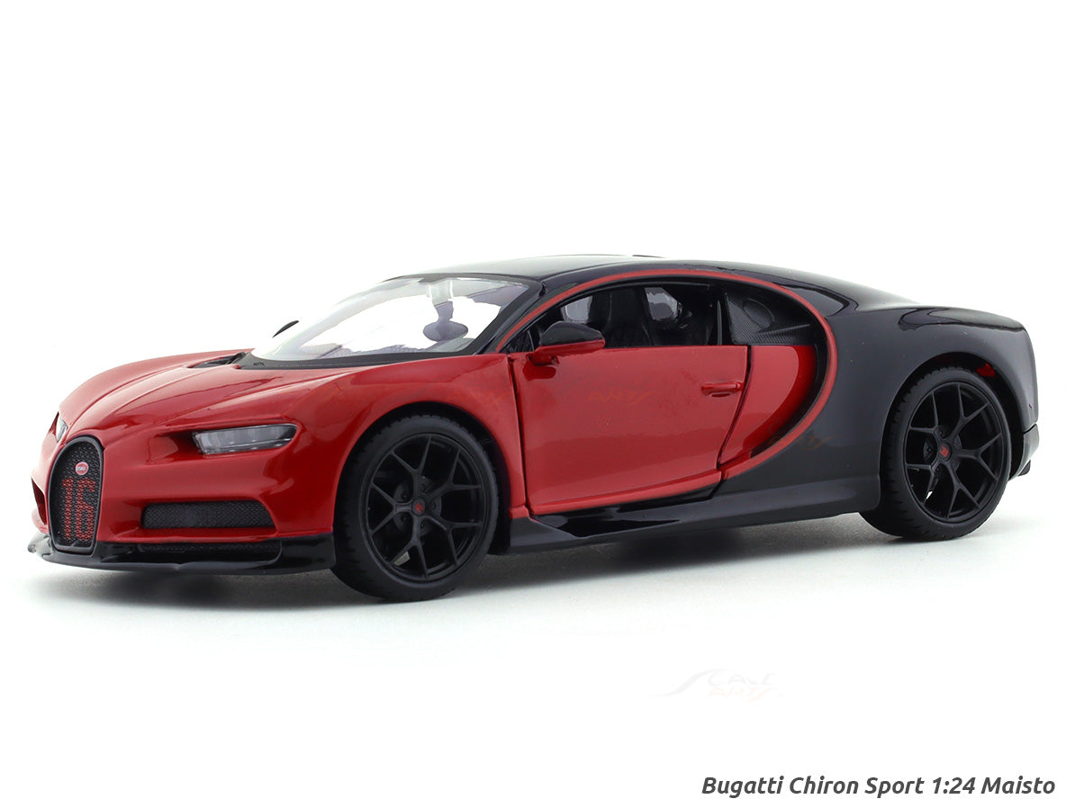Bugatti Chiron Sport #16 Red 1:24 Maisto licensed diecast Scale Model ...