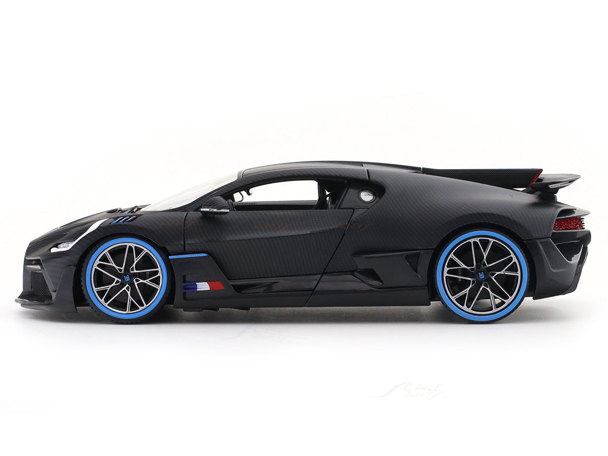 Bugatti Divo 50th Anniversary Carbon fiber 1:18 Bburago licensed ...