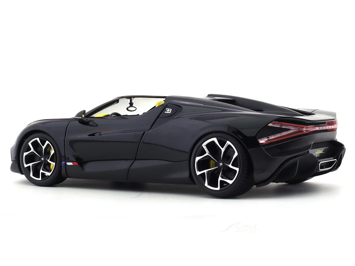 Bugatti Mistral Black 1:18 Bburago licensed diecast scale model car ...
