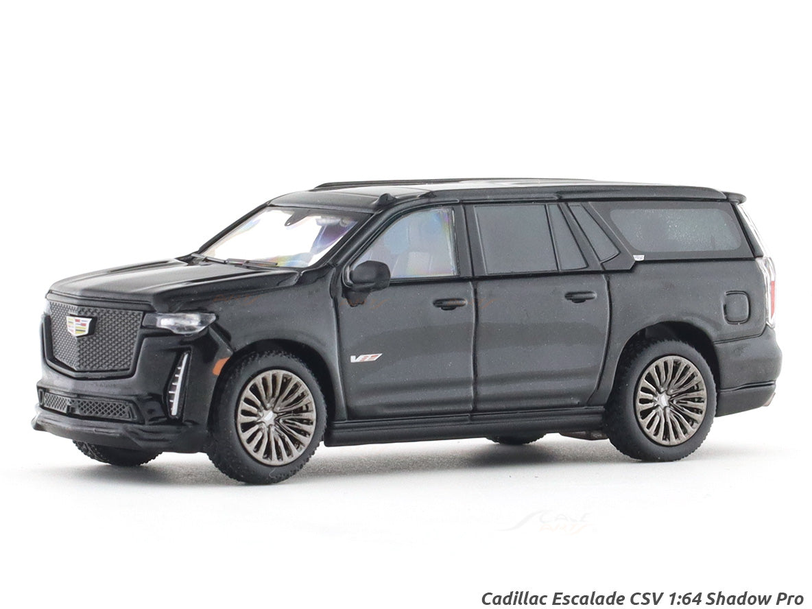 Cadillac Escalade CSV black 1:64 Shadow Pro diecast scale model car ...