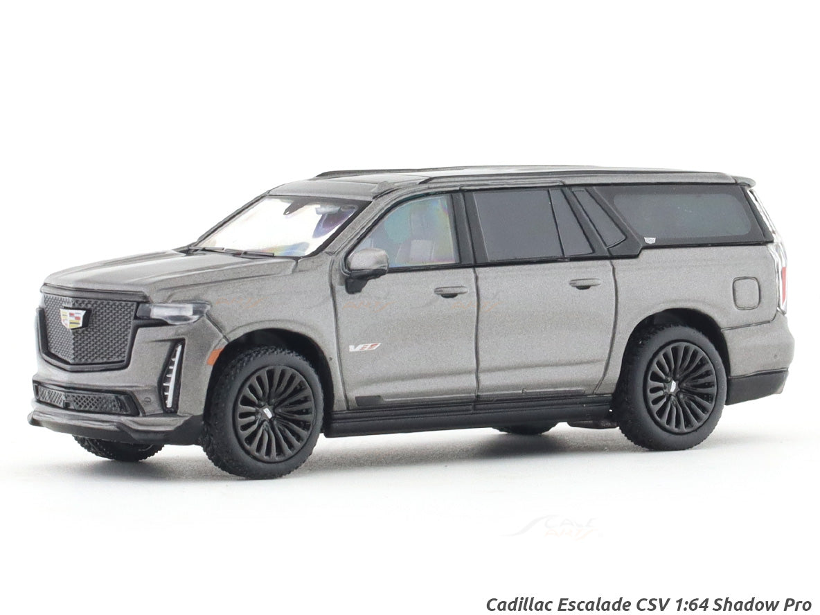 Cadillac Escalade CSV grey 1:64 Shadow Pro diecast scale model car ...