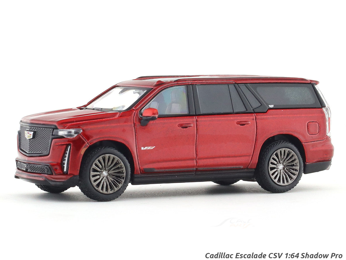 Cadillac Escalade CSV red 1:64 Shadow Pro diecast scale model car ...
