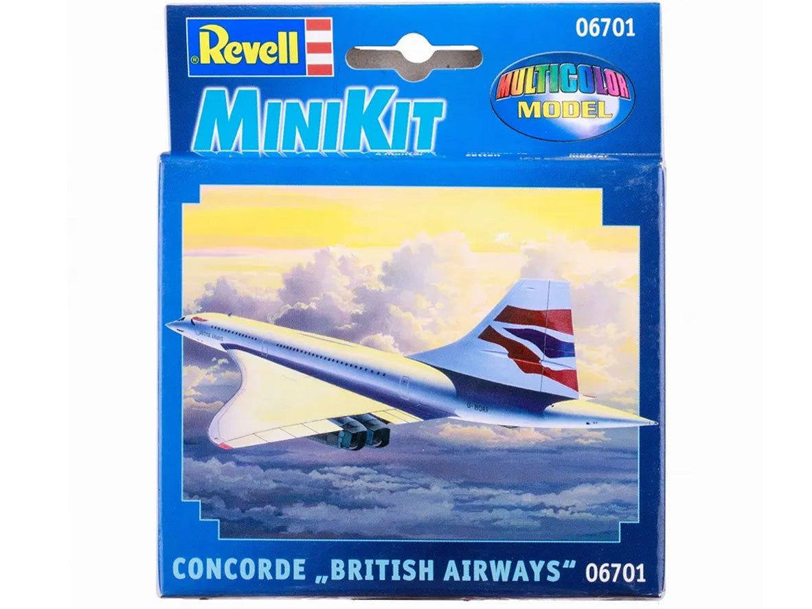 Concorde British Airways Revell mini kit plastic model kit | Scale Arts ...