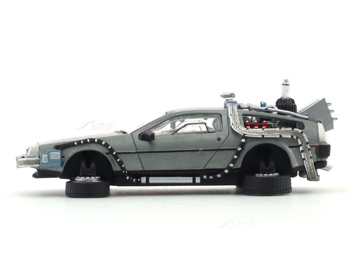 DMC DeLorean Time Machines T2 1:64 MJ Model x LMLF diecast scale model ...