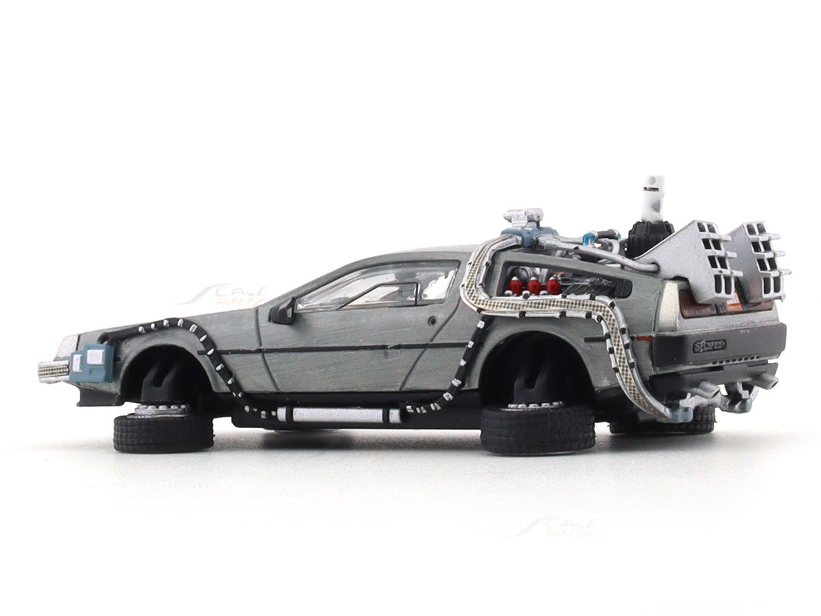 DMC DeLorean Time Machines T2 1:64 MJ Model x LMLF diecast scale model ...