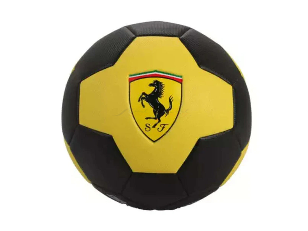 Ferrari Size 5 Soccer ball Black Yellow : licensed product | Scale Arts ...