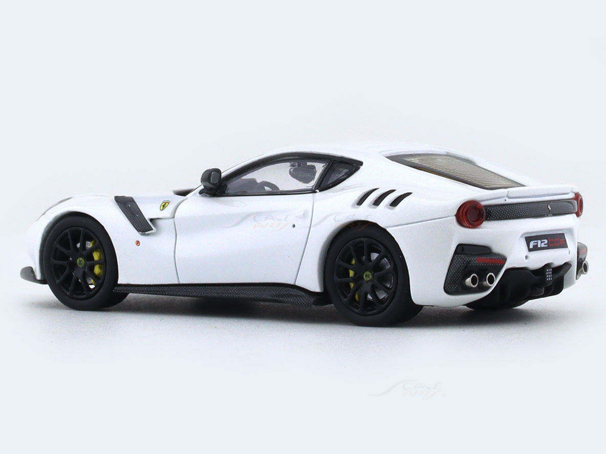 Ferrari F12 TDF white 1:64 Stance Hunters diecast scale model car ...