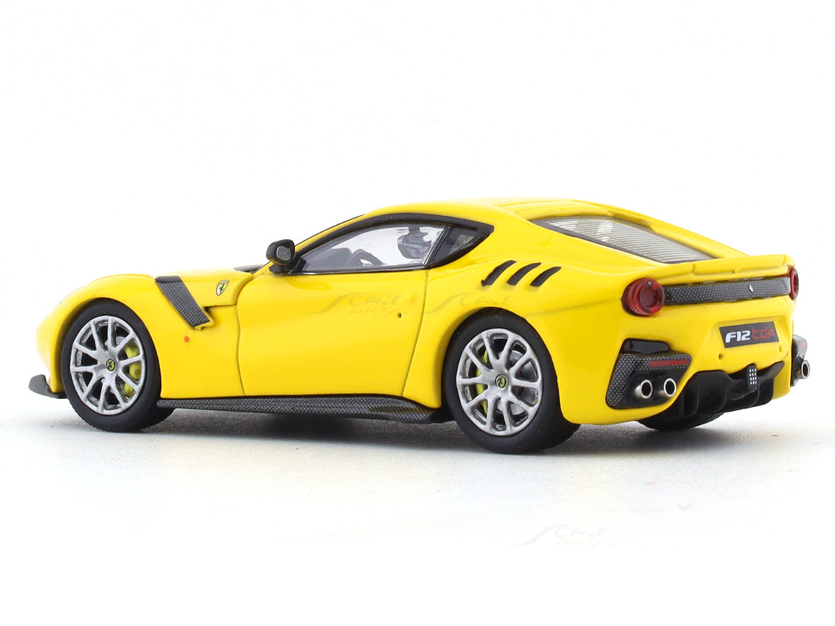Ferrari F12 TDF Yellow 1:64 Stance Hunters diecast scale model car ...