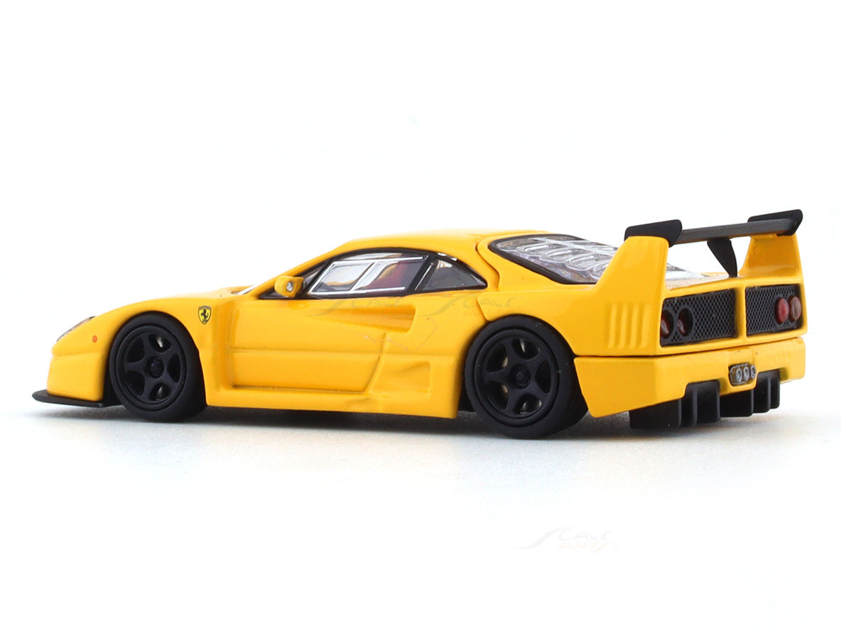 Ferrari F40 LM Yellow 1:64 Stance Hunters diecast scale model car ...