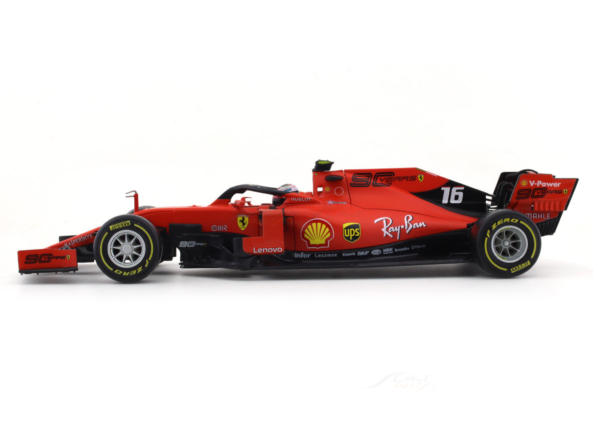 2019 Ferrari SF90 Winner Italian GP 1:18 Bburago Scale Model car ...