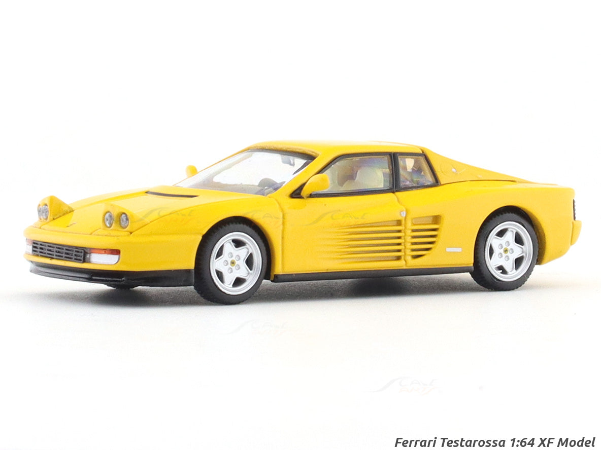 Ferrari Testarossa yellow 1:64 XF Model diecast scale model car ...