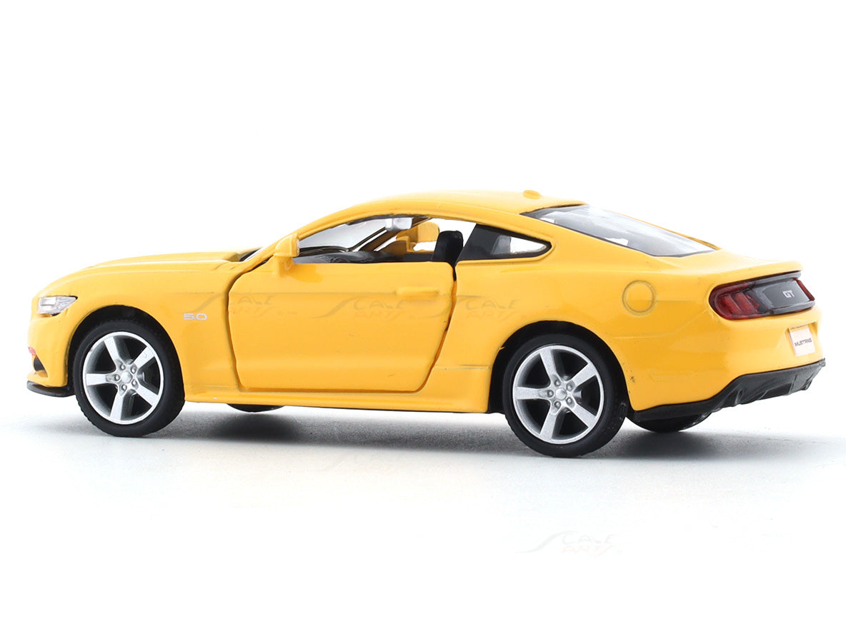 Ford Mustang yellow 1:33-42 RMZ City 5 inch pullback diecast scale ...