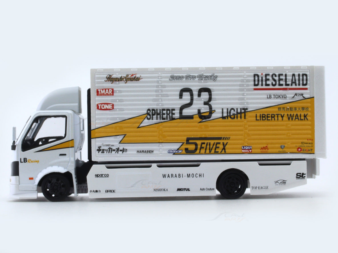 Hino 300 Custom Dieselaid 1:64 Micro Turbo diecast scale model tuck ...