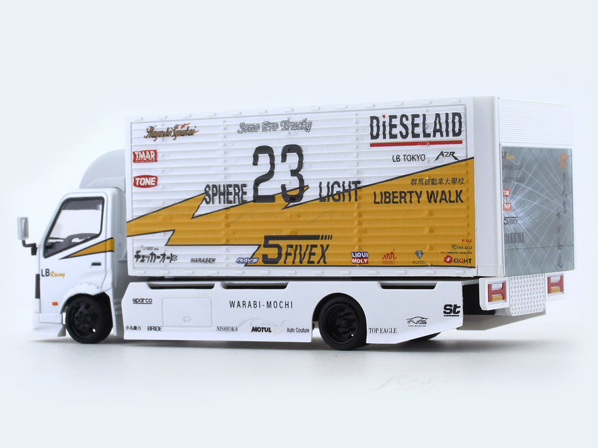 Hino 300 Custom Dieselaid 1:64 Micro Turbo diecast scale model tuck ...
