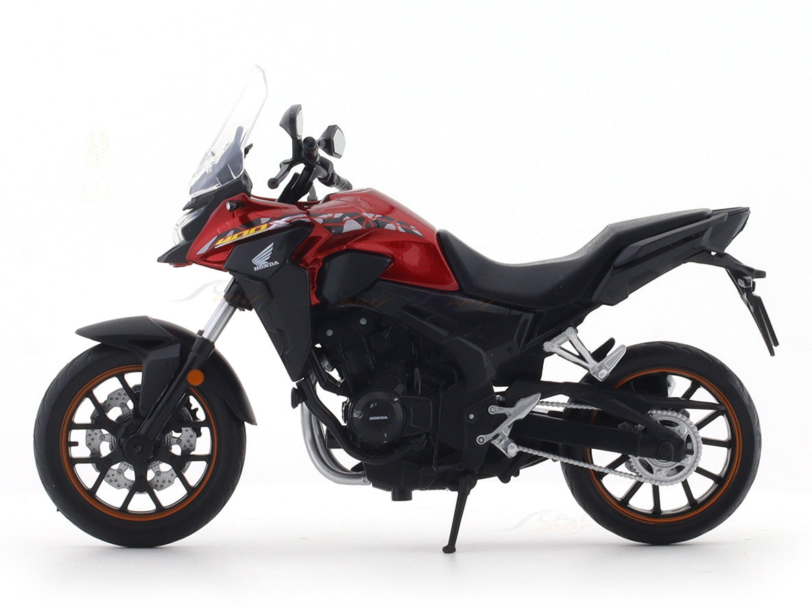 Honda CB400X Adventure red 1:12 MSZ licensed diecast scale model bike ...