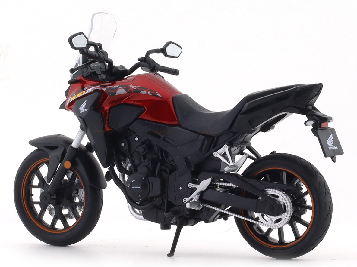Honda CB400X Adventure red 1:12 MSZ licensed diecast scale model bike ...