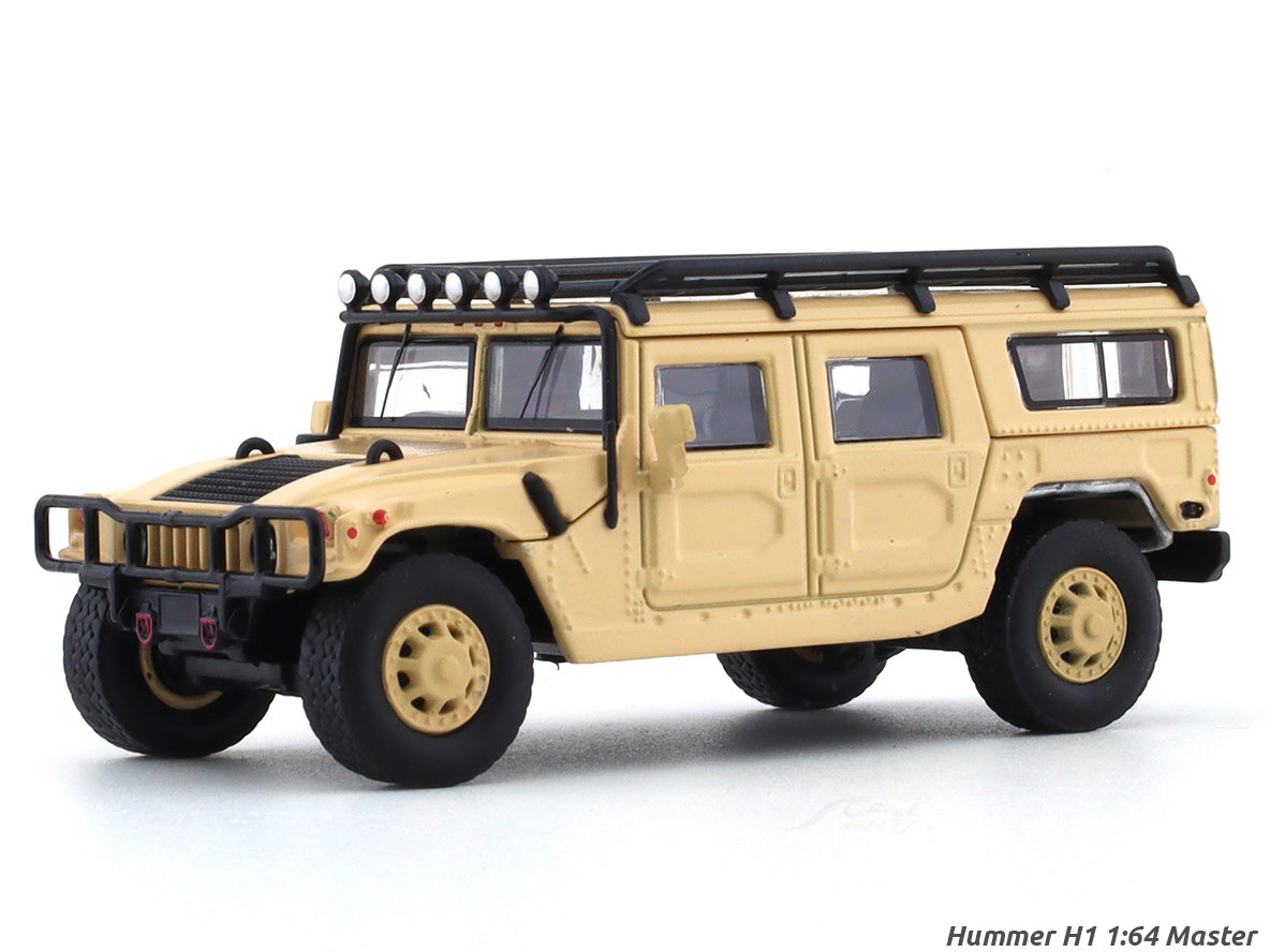Hummer H1 brown 1:64 Master diecast scale model car | Scale Arts India