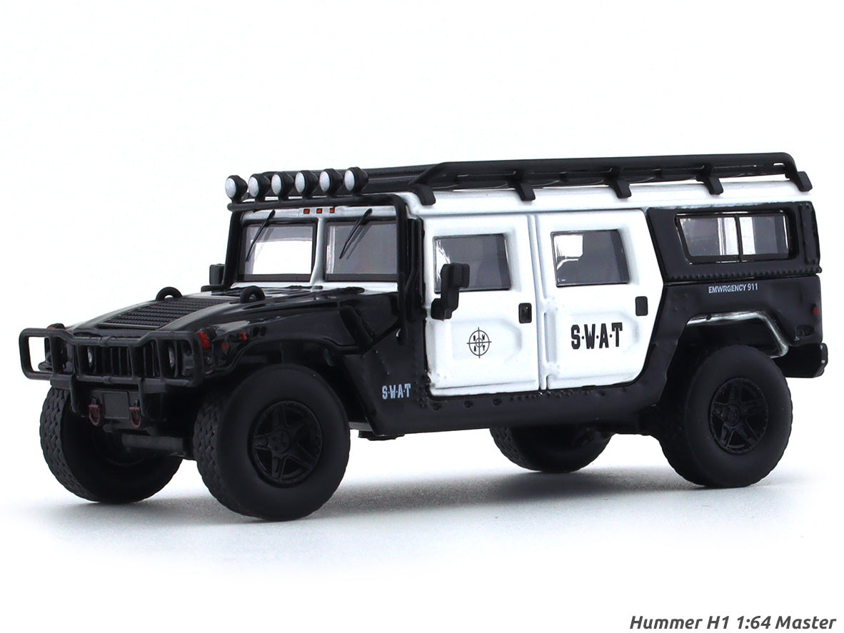 Hummer H1 SWAT 1:64 Master diecast scale model car | Scale Arts India