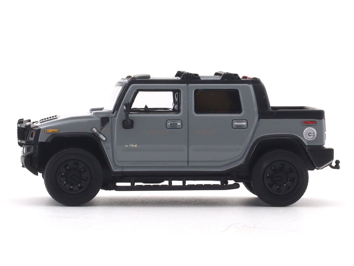 Hummer H2 Pickup Grey 1:64 Lulu Model diecast scale model car | Scale ...