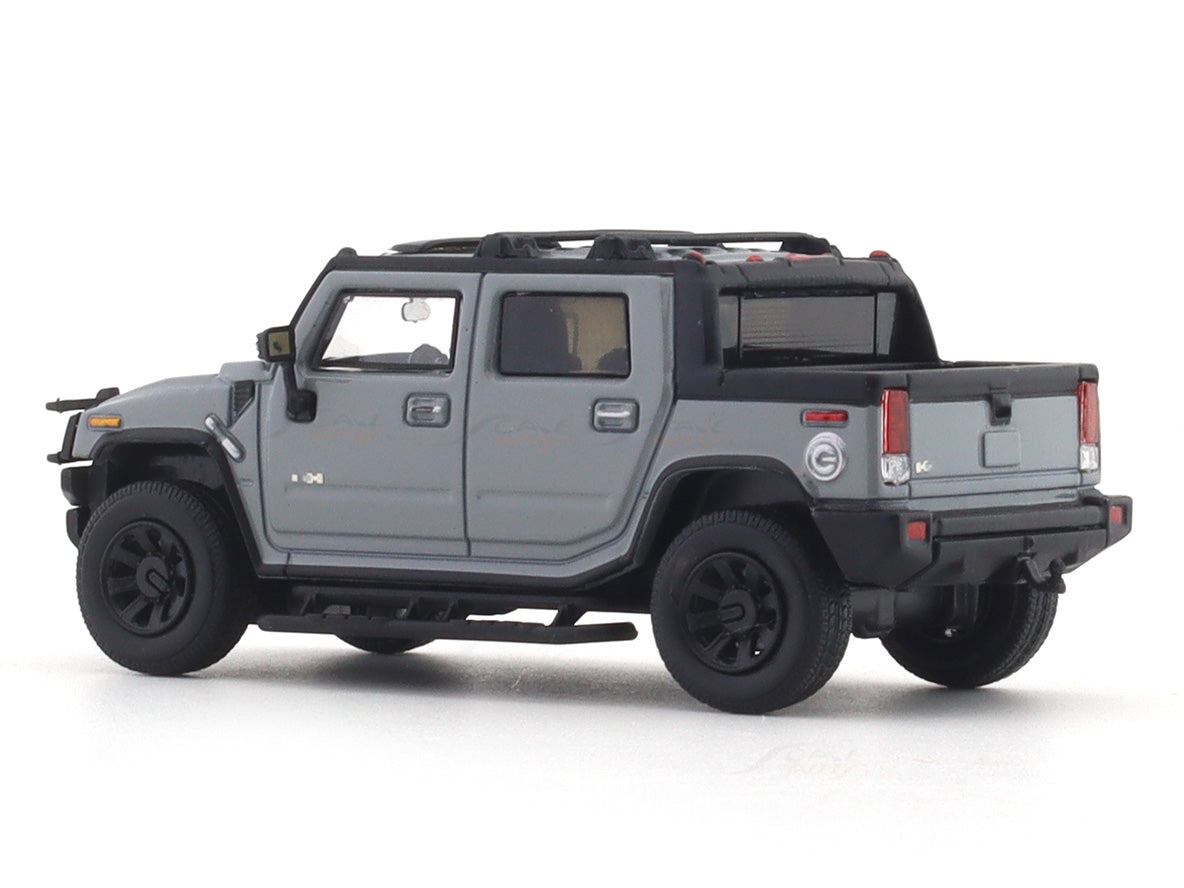 Hummer H2 Pickup Grey 1:64 Lulu Model diecast scale model car | Scale ...