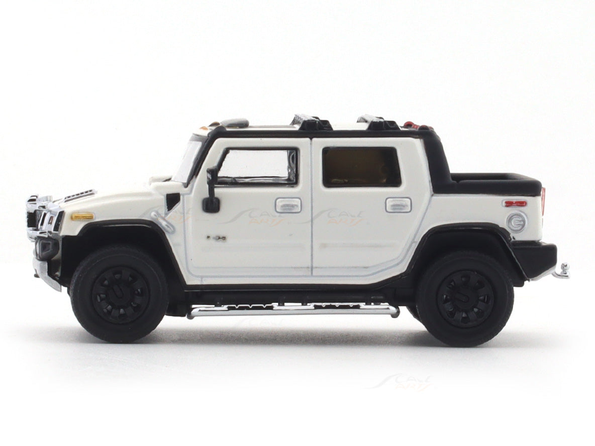 Hummer H2 Pickup White 1:64 Lulu Model diecast scale model car | Scale ...