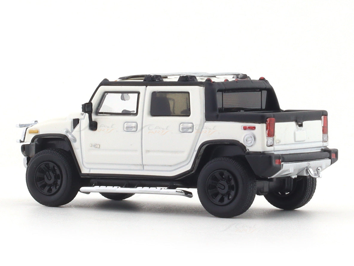 Hummer H2 Pickup White 1:64 Lulu Model diecast scale model car | Scale ...