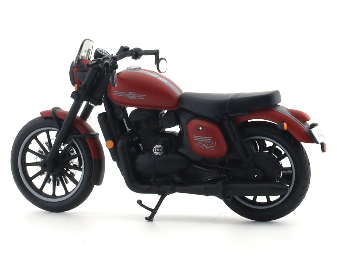 Jawa 42 red 1:18 Maisto licensed diecast scale model bike collectible ...