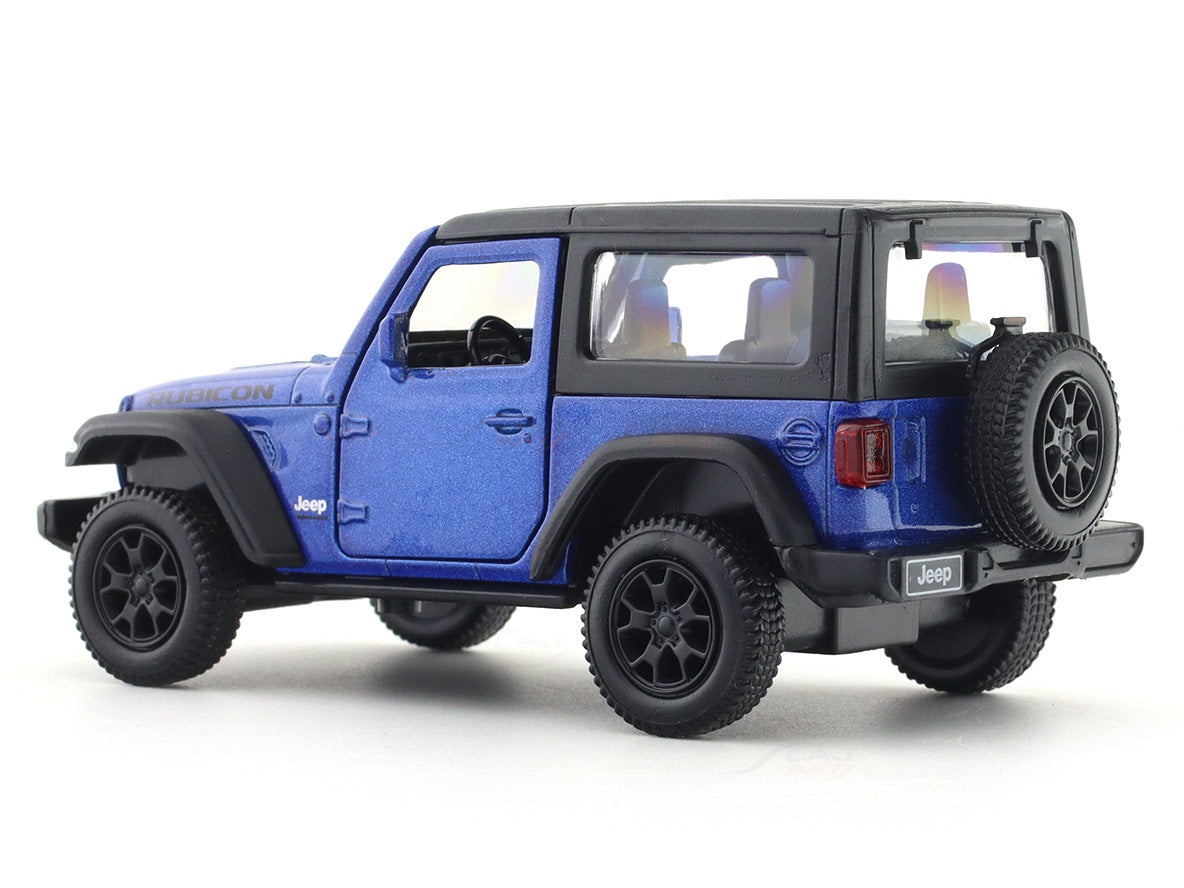 Jeep Wrangler Rubicon blue 1:33-42 RMZ City licensed pull back car ...