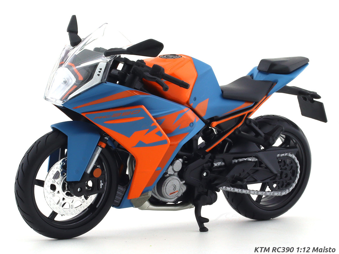 KTM RC390 Blue 1:12 Maisto licensed diecast Scale Model bike ...